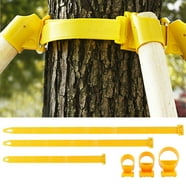 Ludlz Plant Frame Large Tree Growing Support Stakes Tripod Plastic Cups ...