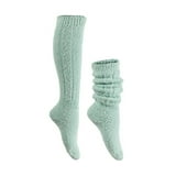 LckLvx Womens Fleece Knee Socks Comfortable Thermal Winter Socks Warm ...