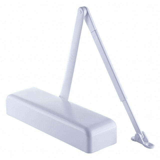 Lcn Door Closer,Hydraulic,Heavy Duty,White 4040XP-REG LH RAL9003 ...