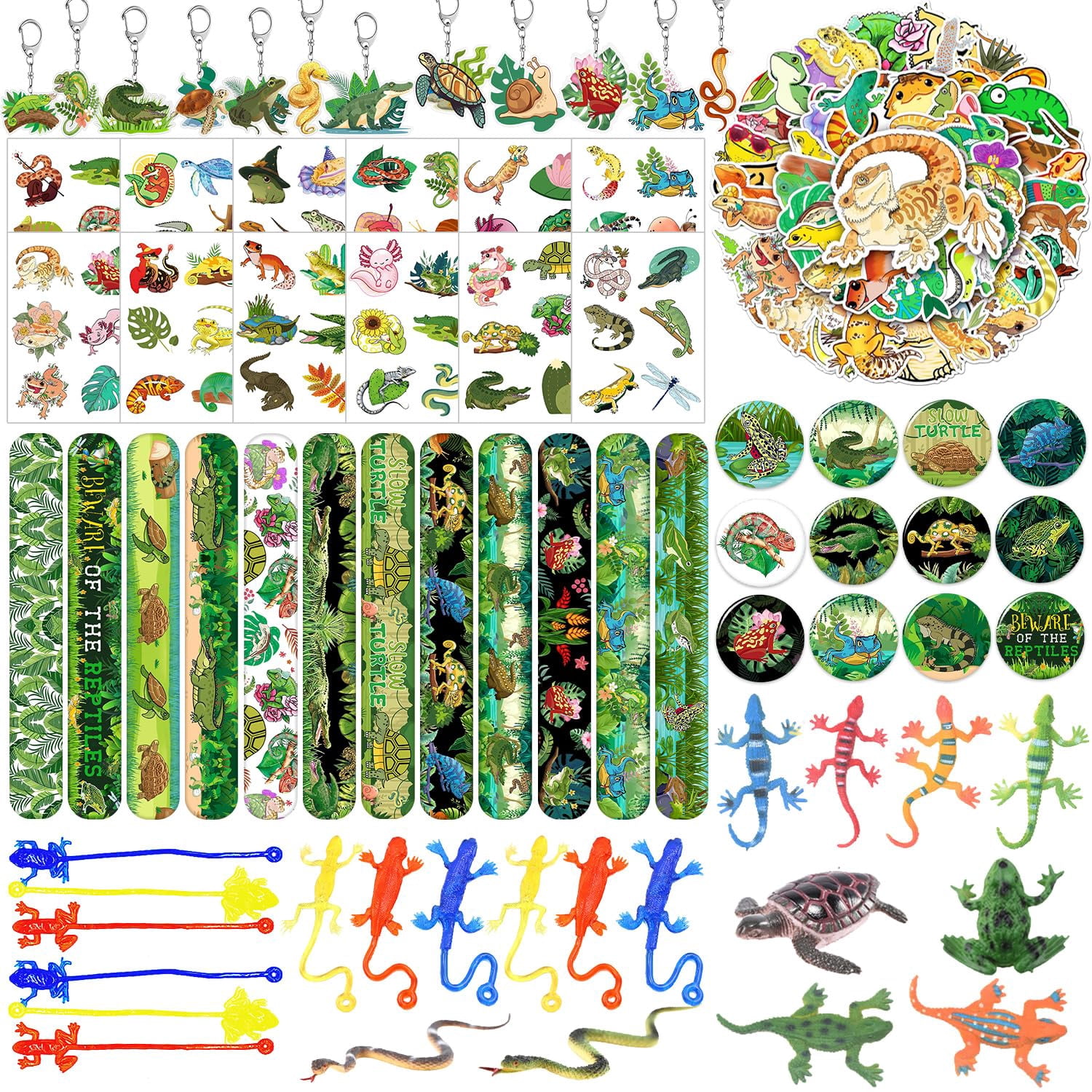 Lcnjscgo Reptile PartyITSC Favors Reptile Birthday Party Supplies ...