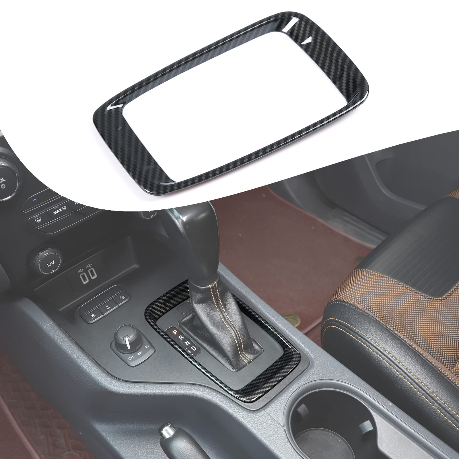 Lcojicep Center Console Gear KEF16 Shift Interior Frame Decorative ...