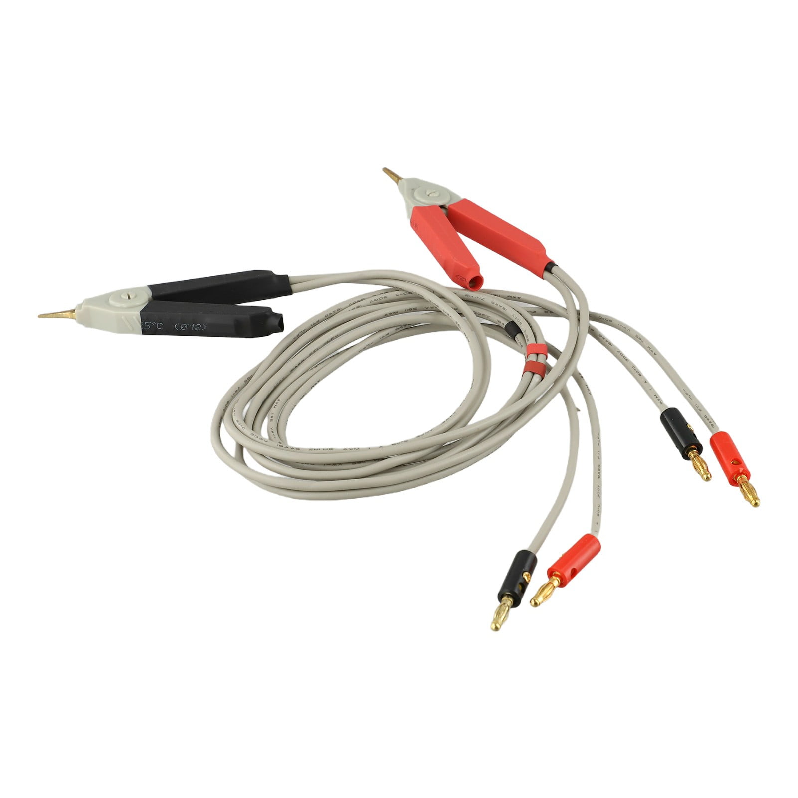Lcr Meter Test Cable Terminal Kelvin Clip Wires With Banana YIWEI ...