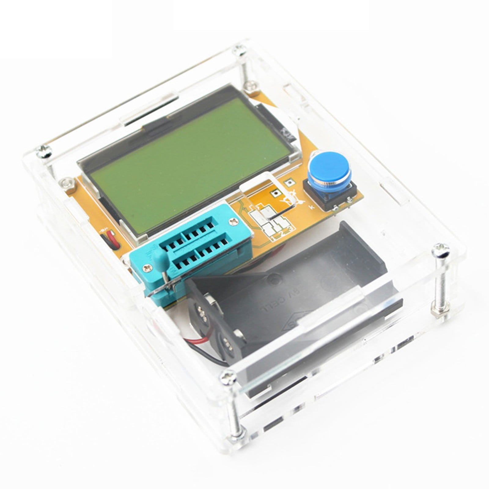 Lcr-T4 For Mega 328 Digital Transistor Tester Resistance Capacitance ...