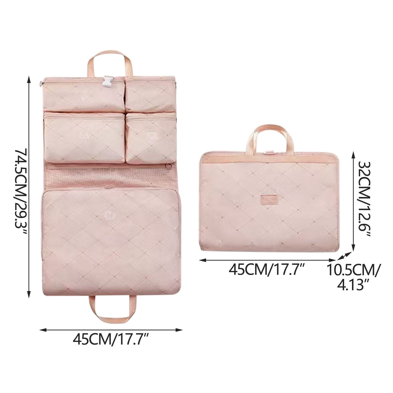 Lcxifdre 7-Piece Travel Packing Cubes Set for Suitcase, Large Capacity ...