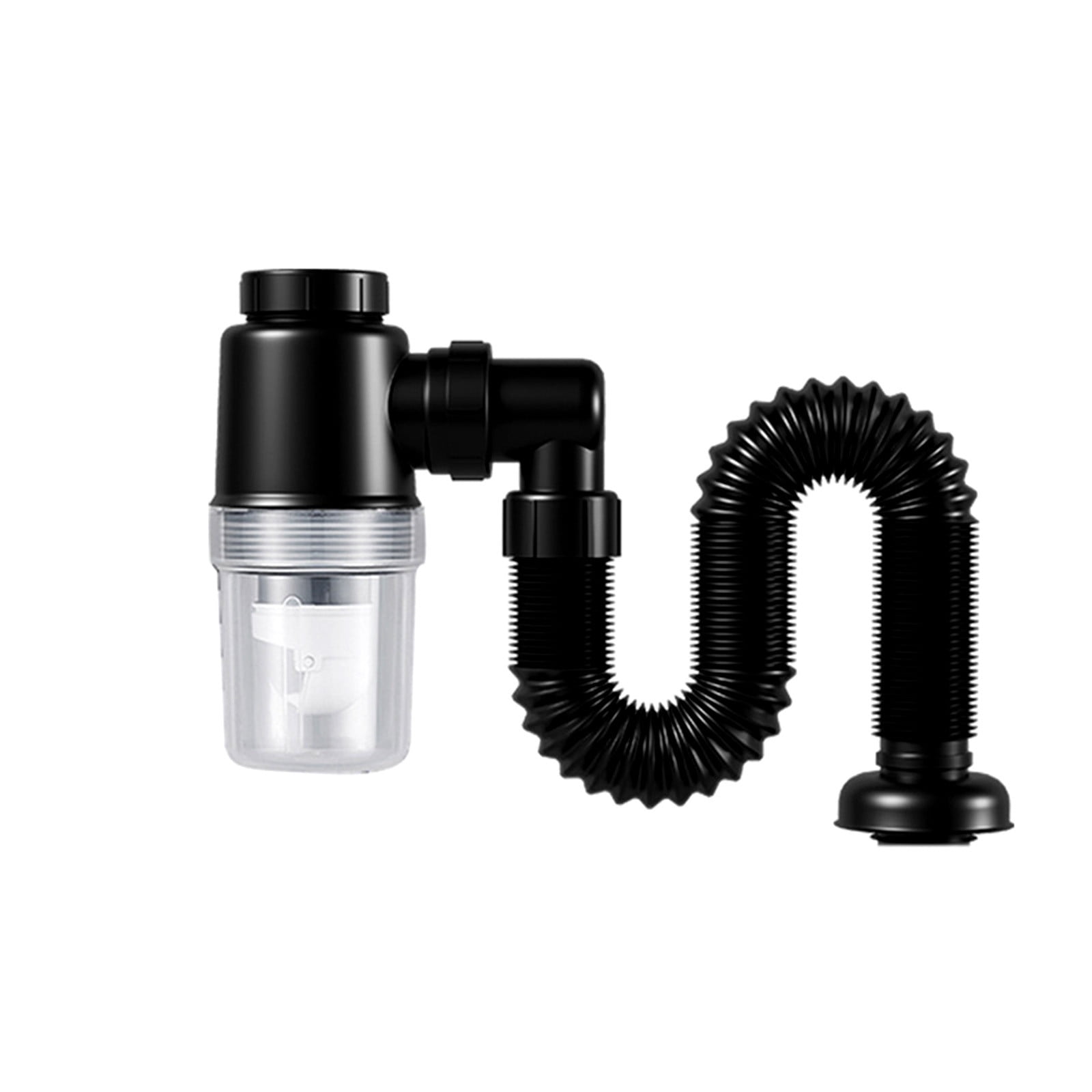 Lcxifdre Bathroom Sink Drain Kit, Anti-Odor Expandable Sink Drain Pipe ...