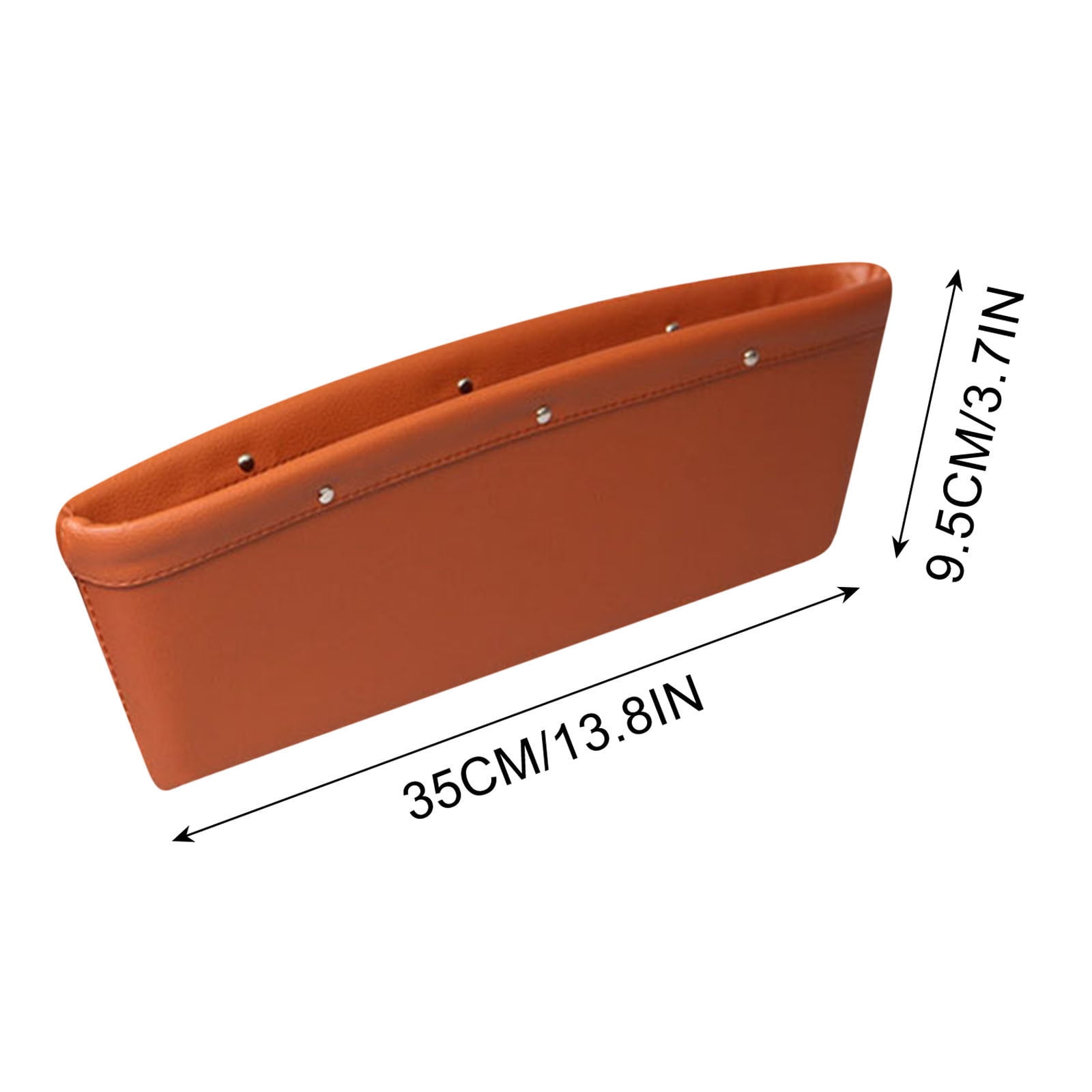 Lcxifdre Car Seat Gap Organizer, Faux Leather Center Console Car Pocket ...