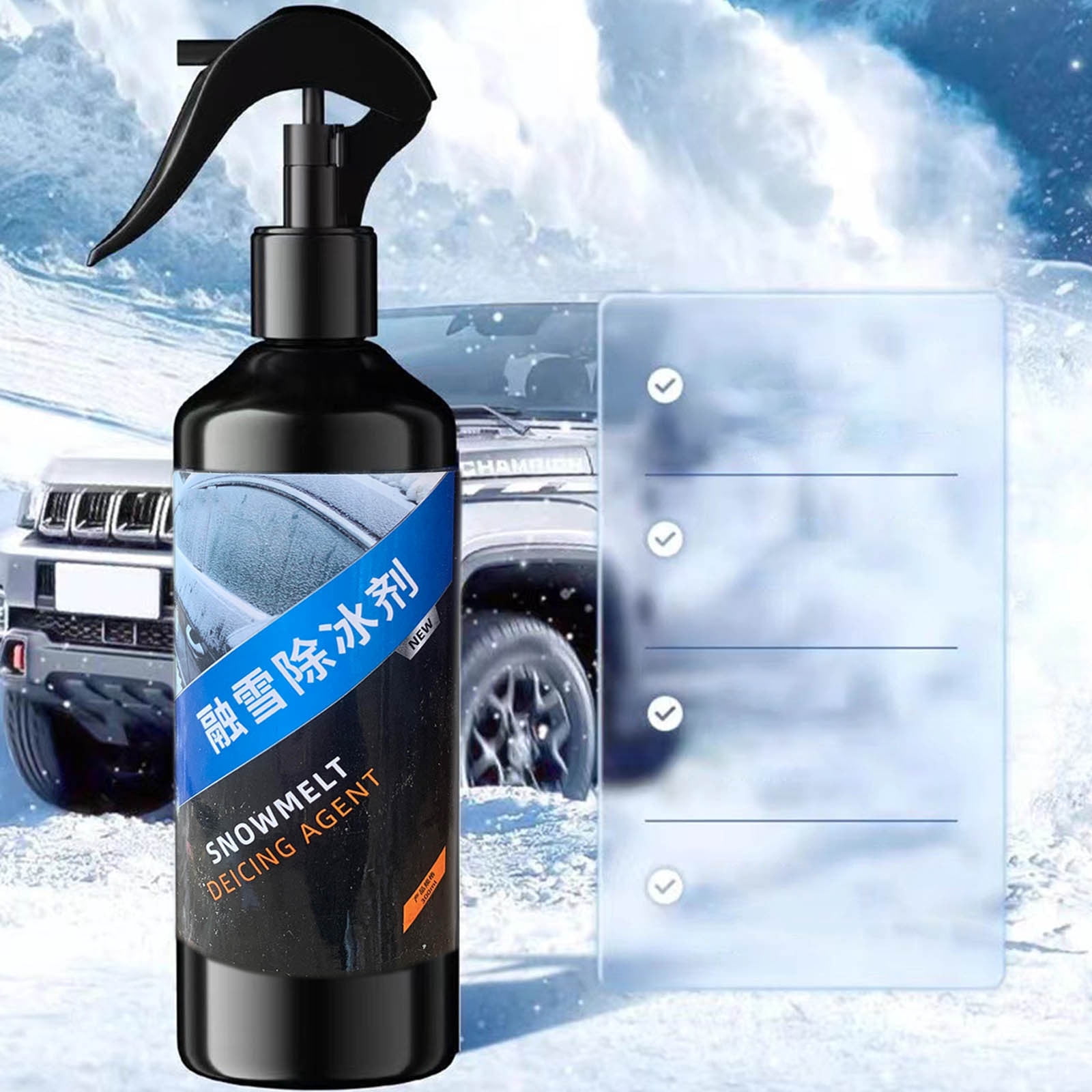 Lcxifdre Car Snow Melting and Icing Agent Car Glass Ice and Snow Icing ...