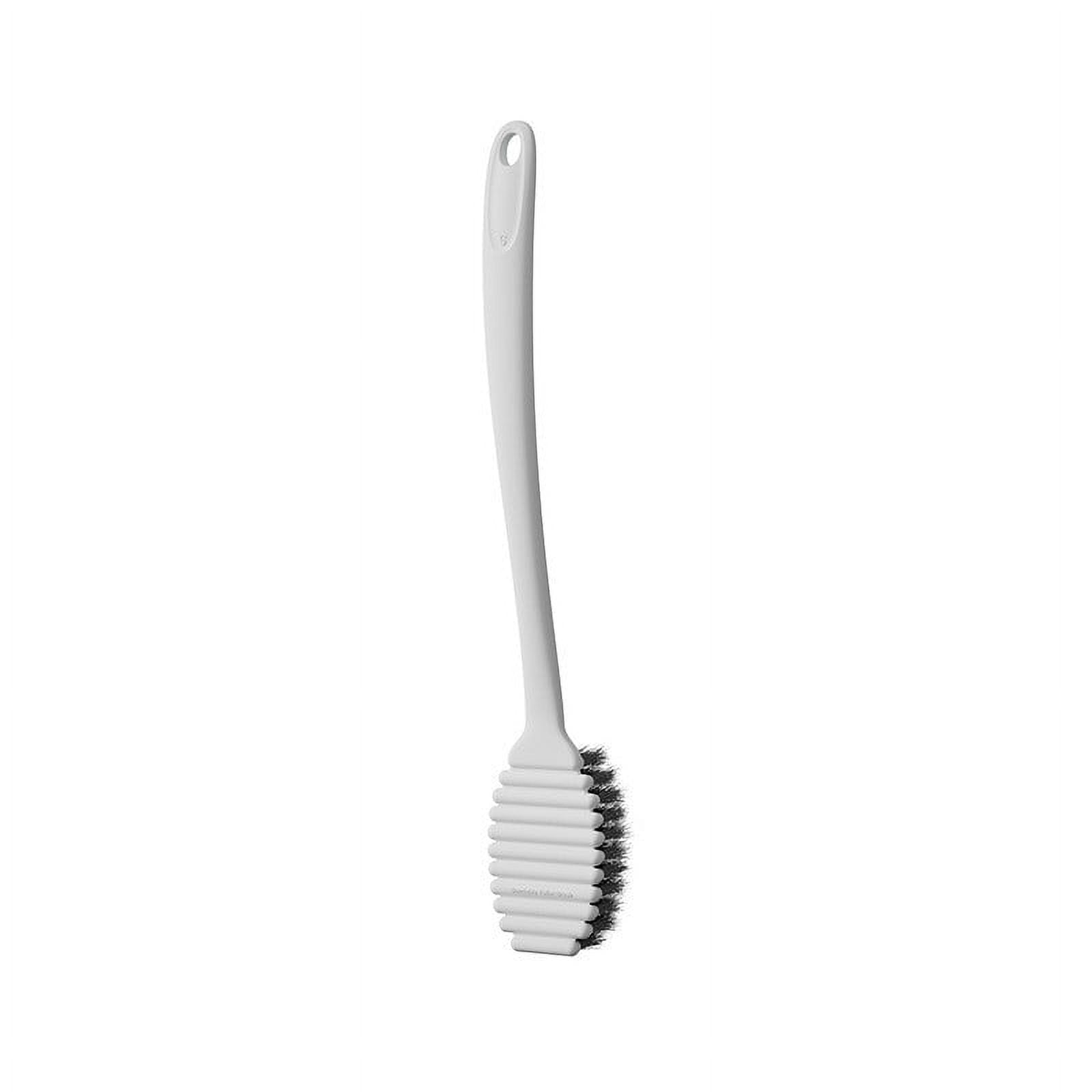 Lcxifdre Flexible Toilet Bowl Brush, Plastic Bathroom Cleaning Brush ...