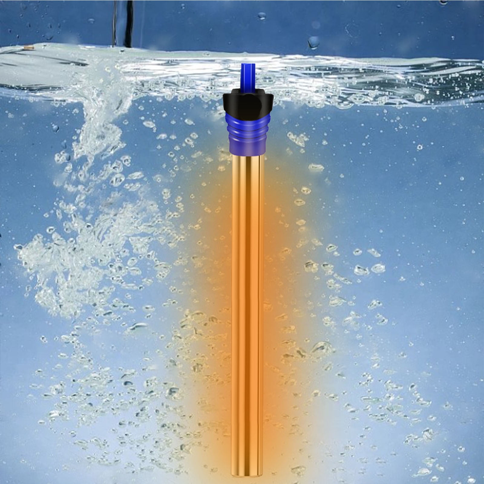 Lcxifdre Ip68 Waterproof Stainless Steel Aquarium Heater with ...