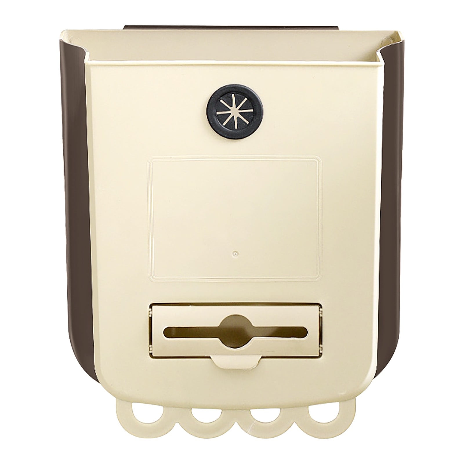 Lcxifdre Kitchen Collapsible Trash Can, Space-Saving Wall-Mounted ...