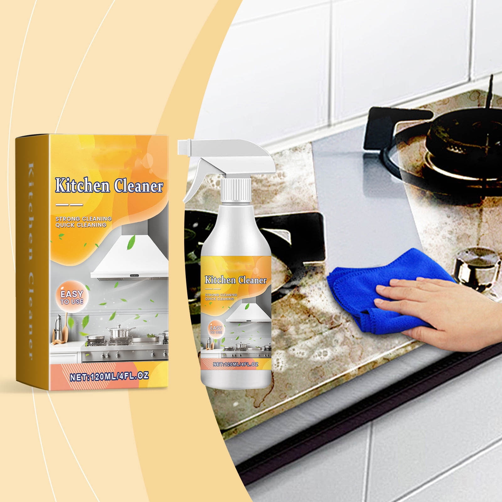 Lcxifdre Multi-Functional Decontamination Cleaner Powerful Cleaning Oil ...