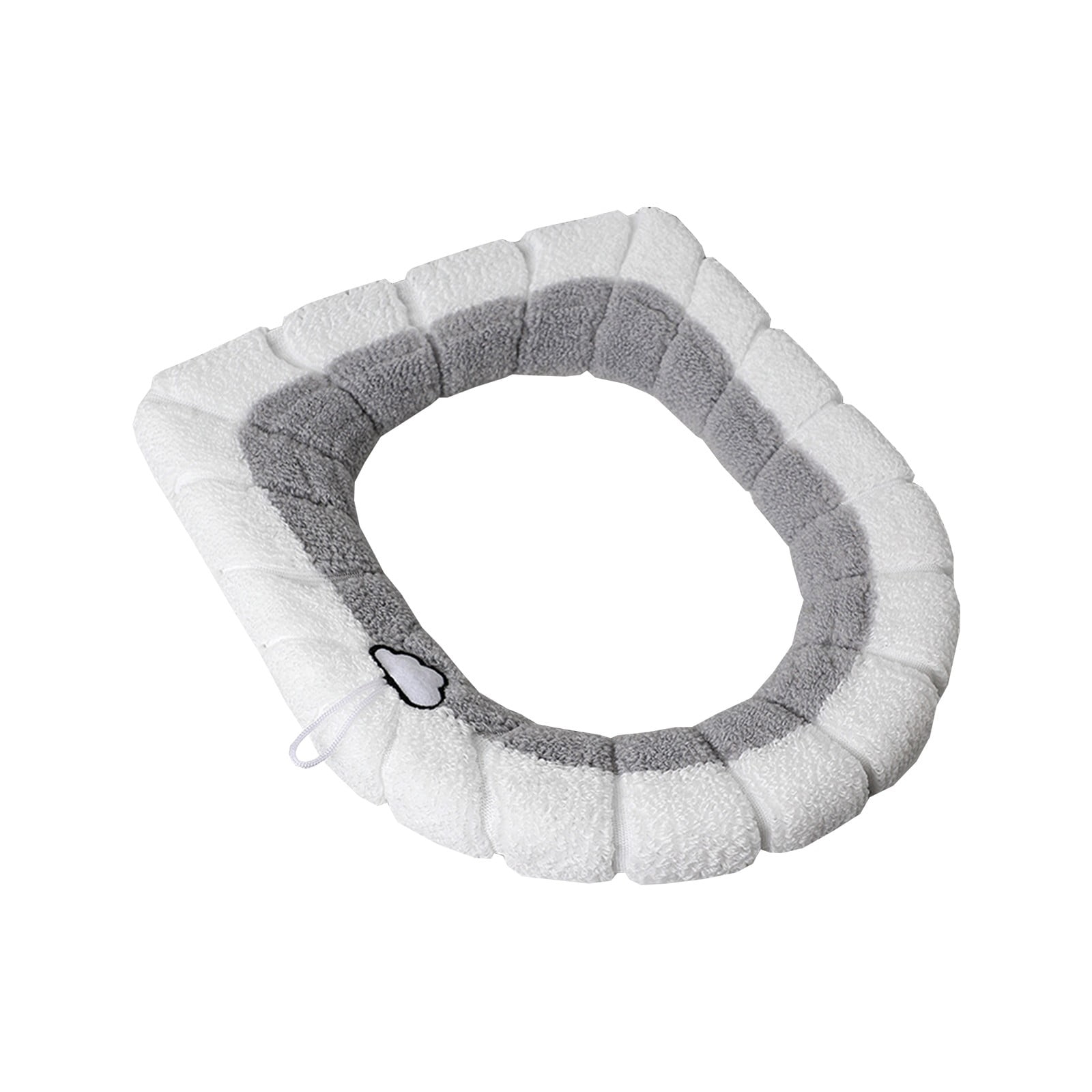 Lcxifdre Universal Toilet Seat Cover Pad, Soft Washable Bathroom Toilet ...
