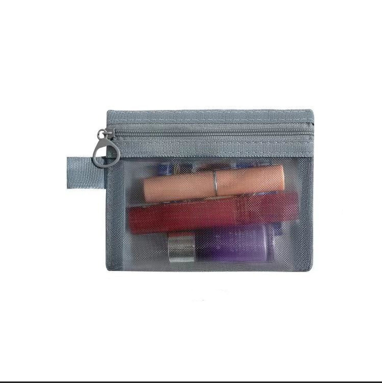 Lcxifdre Versatile Transparent Mesh Fabric Storage Pouches - Walmart.com