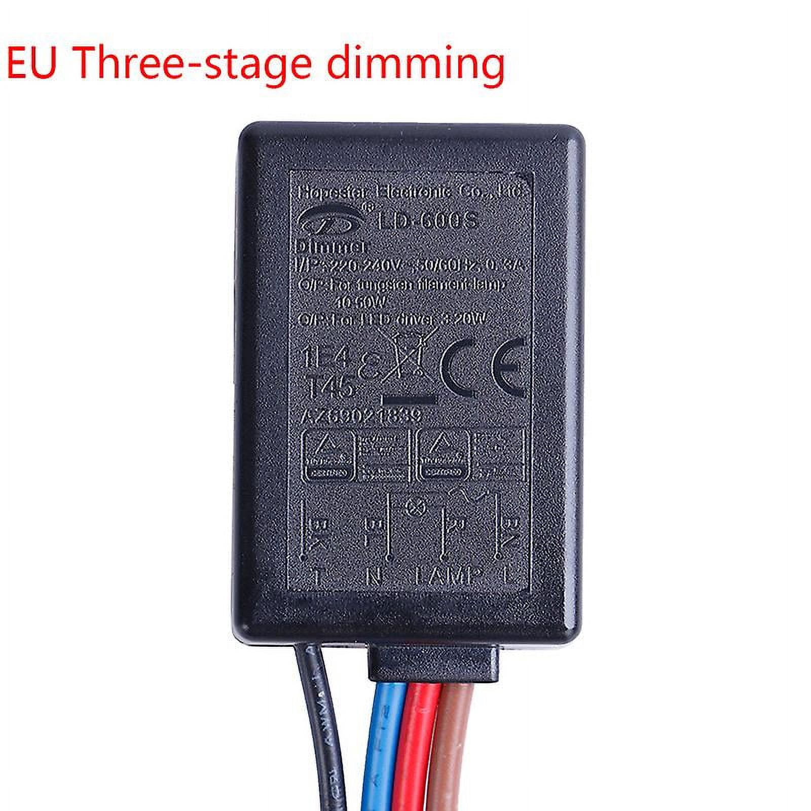 Ld-600s Build-in 3 Way Finger Touch Dimmer On/off Switch Us/eu ...