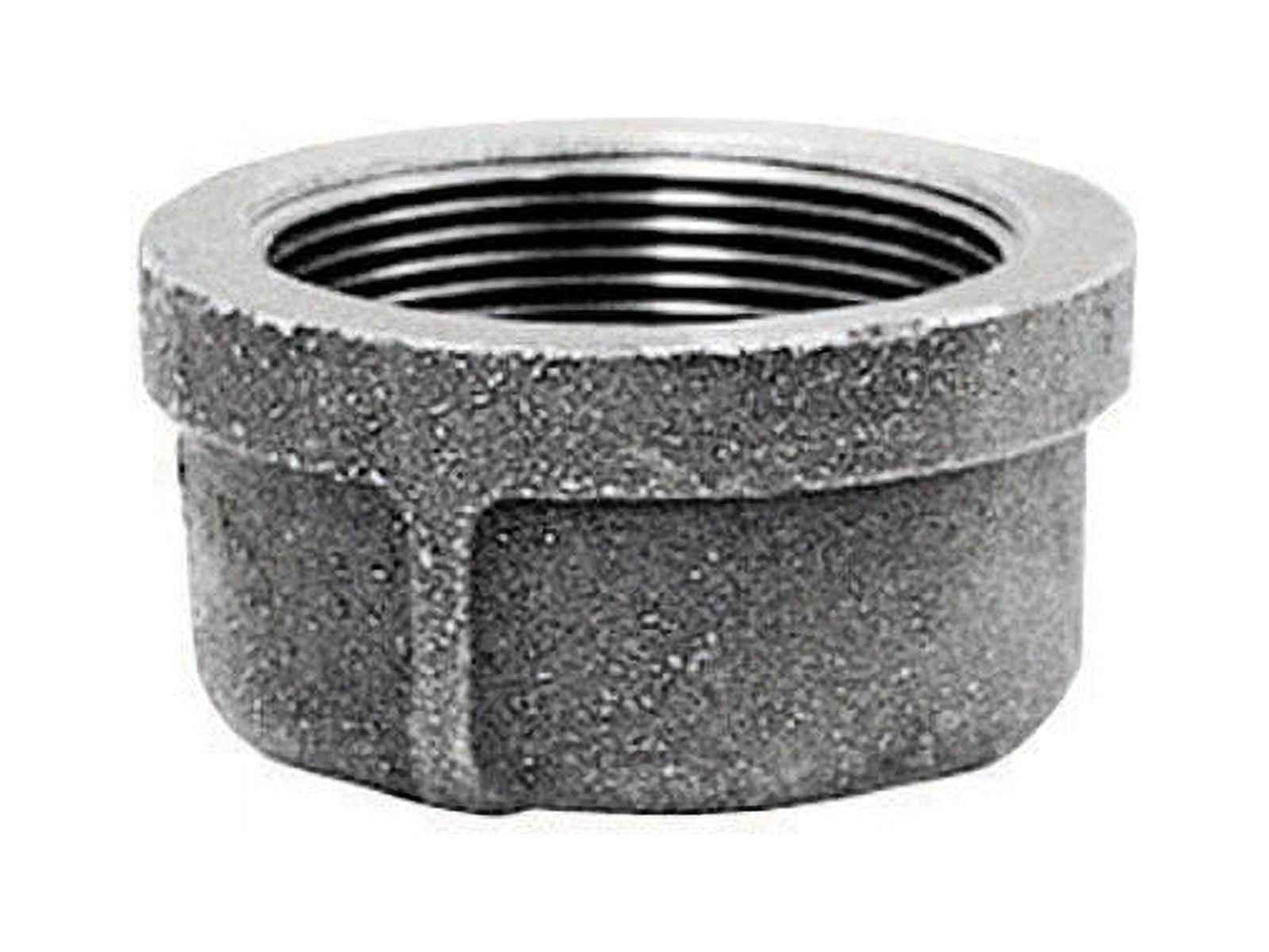 STZ Industries 1-1/2 in. FIP each Galvanized Malleable Iron Cap ...