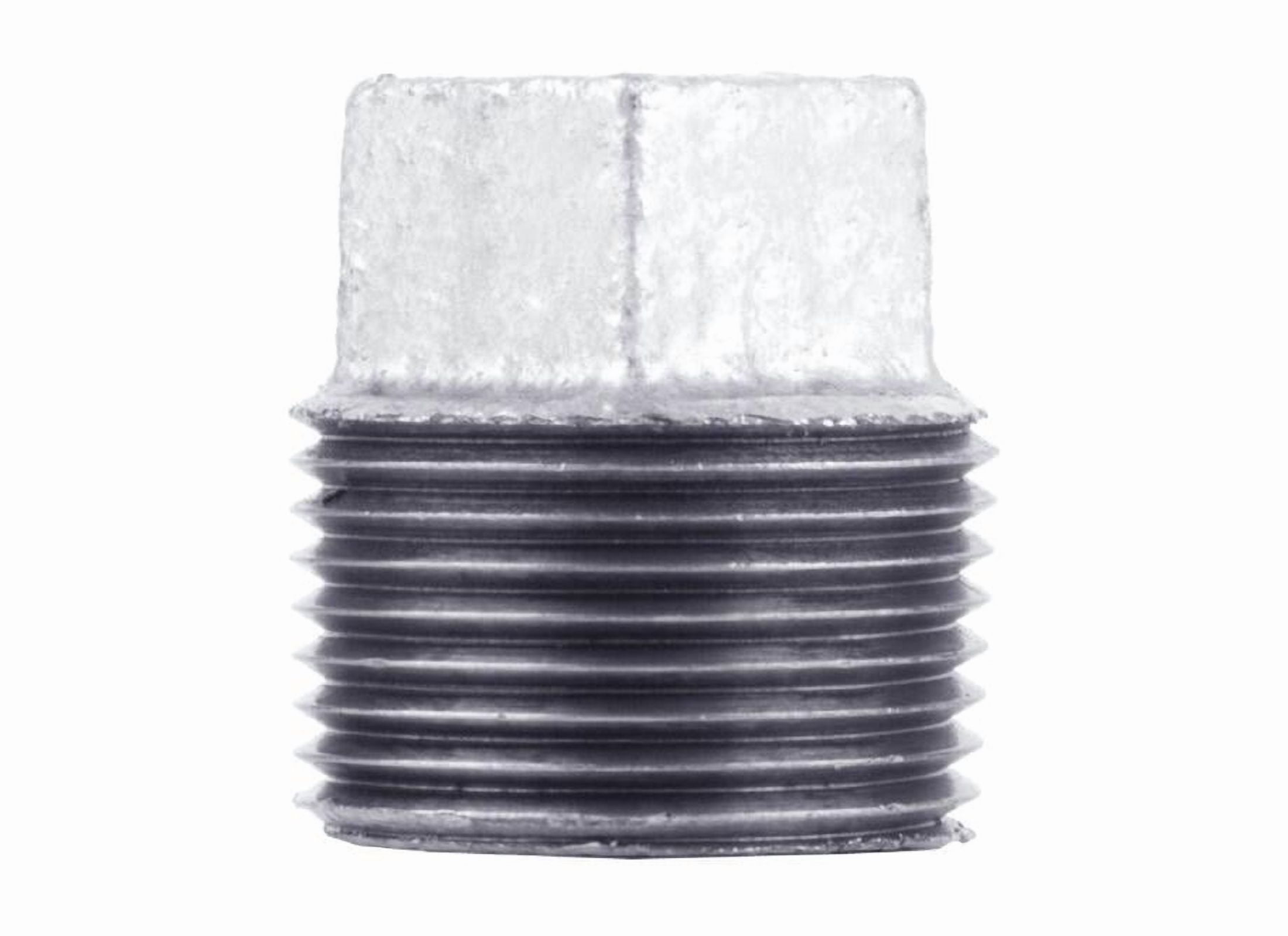 Ldr 1-.50in. Galvanized Square Head Plugs 311P-112 - Walmart.com