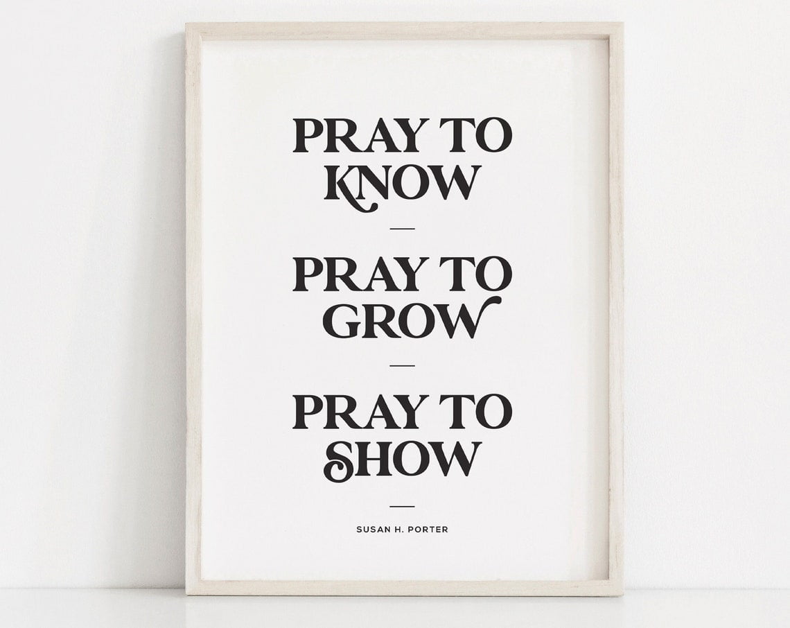 Lds Primary, Lds Wall Art, Susan H Porter Quote, General Conference ...