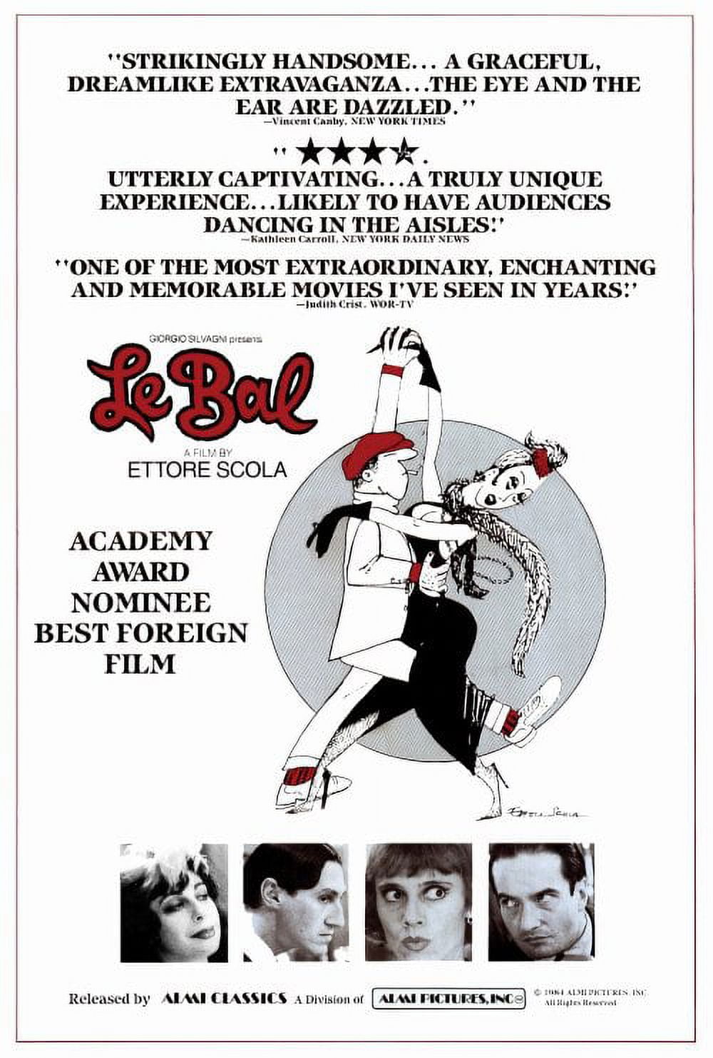 Le Bal - movie POSTER (Style A) (27" x 40") (1982) - Walmart.com
