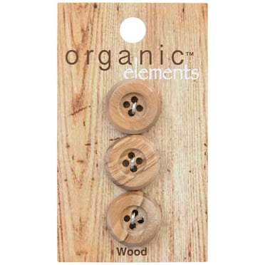 Le Bouton White 3/8" Shank Buttons, 6 Pieces, 100% Polyester - Walmart.com