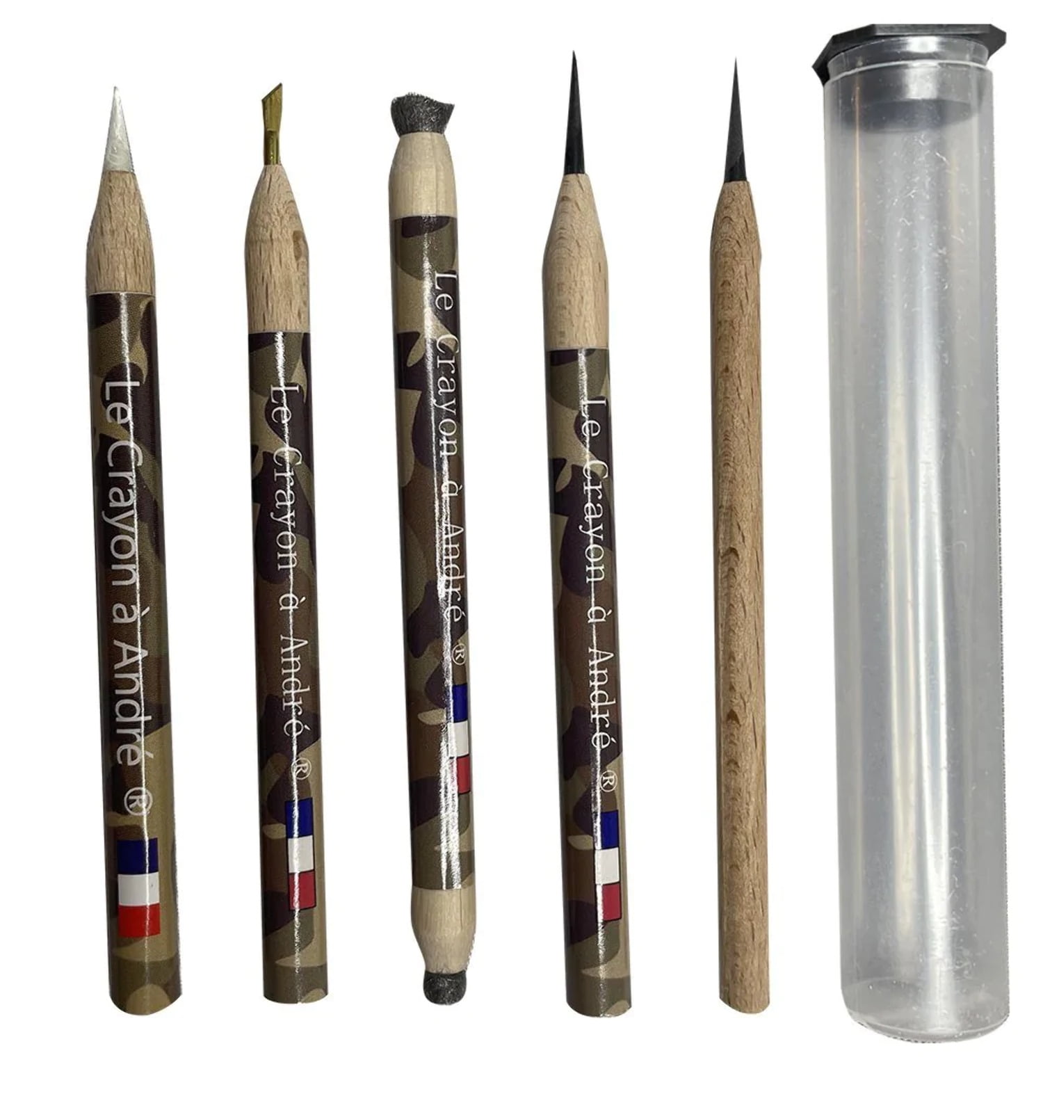 Le Crayon a Andre - Coin Cleaning 5 Pencil Complete Set for coins and ...