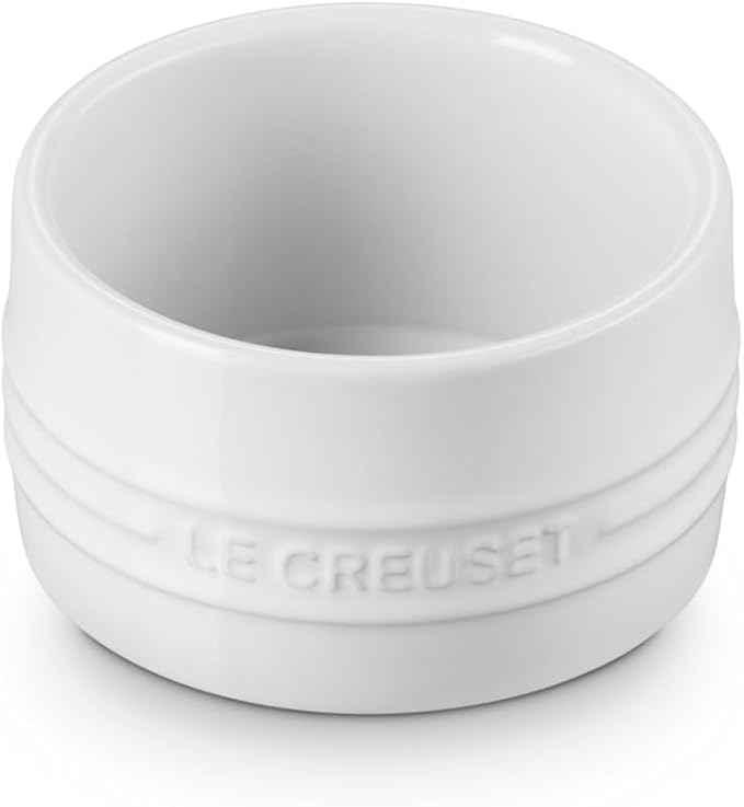 Le Creuset Stoneware Round Straight Wall Ramekin, 6.75oz., White - Walmart.com