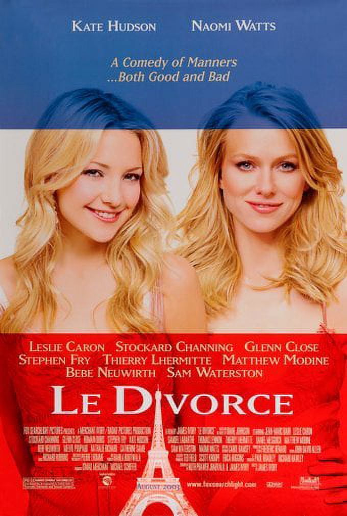 Le Divorce poster Metal Sign 8inx 12in Art Print on Metal 8x12 Multi ...