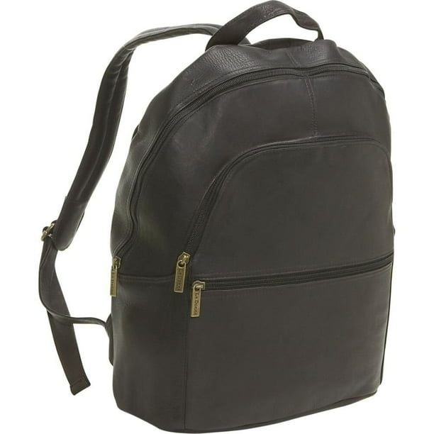 Le Donne Leather Laptop Backpack LD-4011 - Walmart.com
