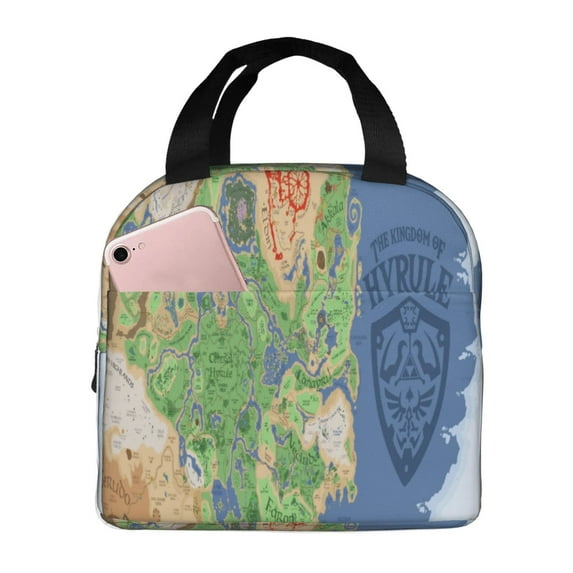 Le-Gend 0f Zel-,Da0 Lunch Box Insulated Lunch Bag For Women Men ...