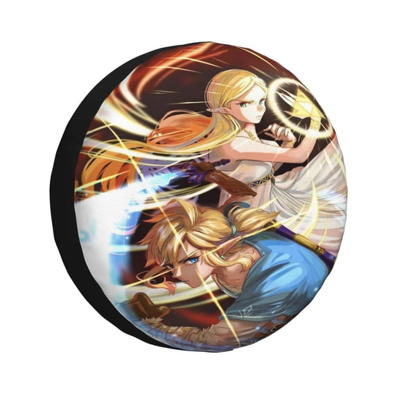 Le-Gend 0f Zel-,Da0 Tire Cover Weatherproof Universal Wheel Protectors ...