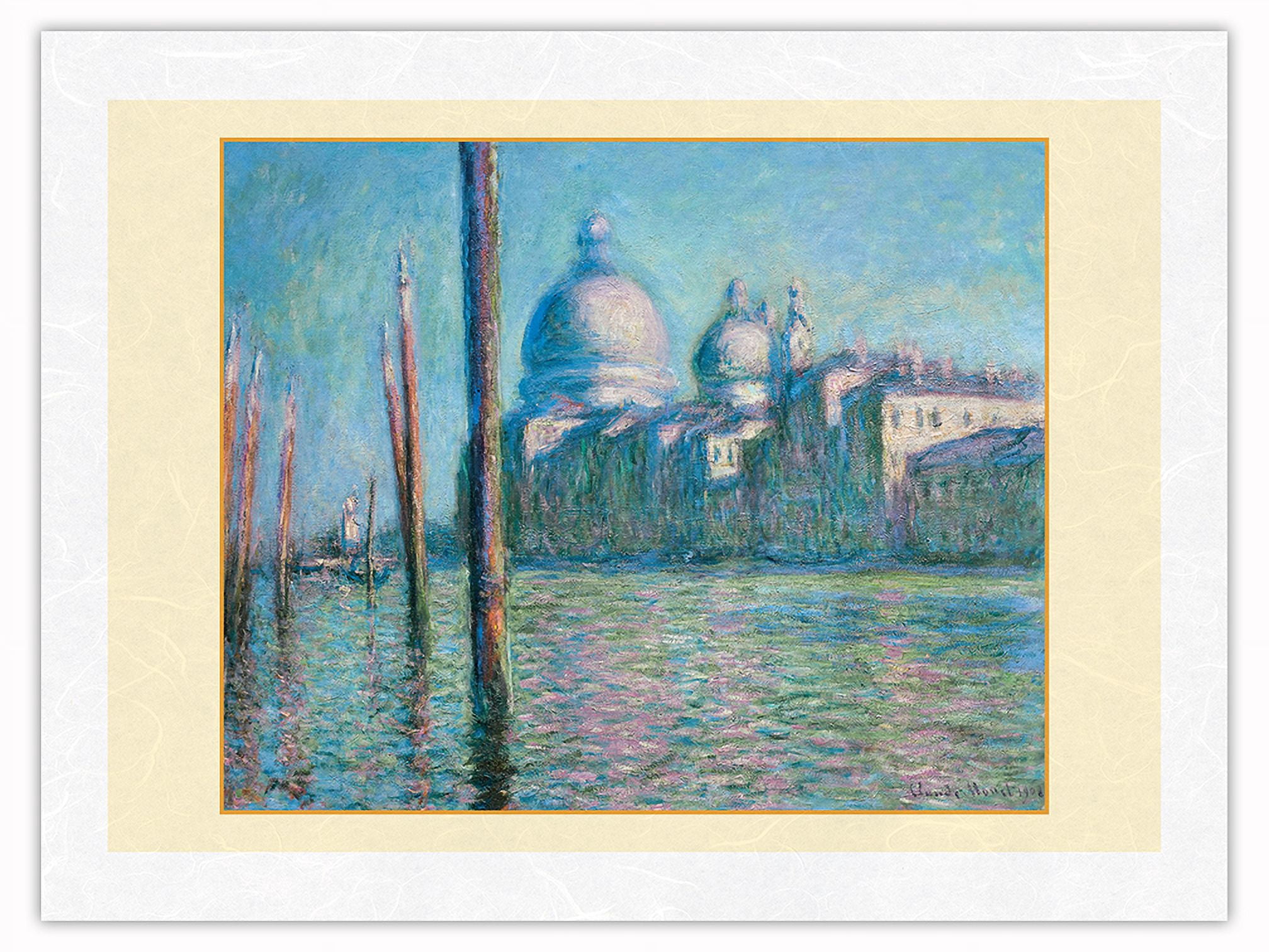 Le Grand Canal Venice Italy - From an Original Color Painting by Claude ...