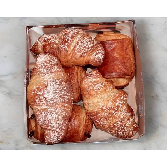 Le Macaron French Pastries Croissant Box Sampler Variety 5 Pieces ...