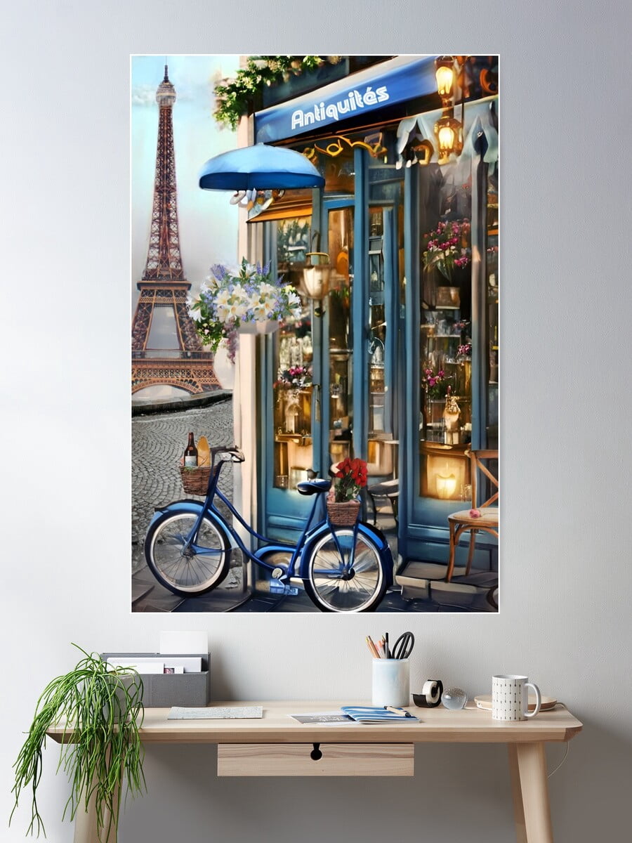 Le Magasin D'Antiquitã©S ("The Antique Shop"). Poster Wall Art, Modern ...