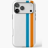 Le Mans Racing Stripes Retro 70s iPhone Case 17 through 11 Pro Max - Walmart.com