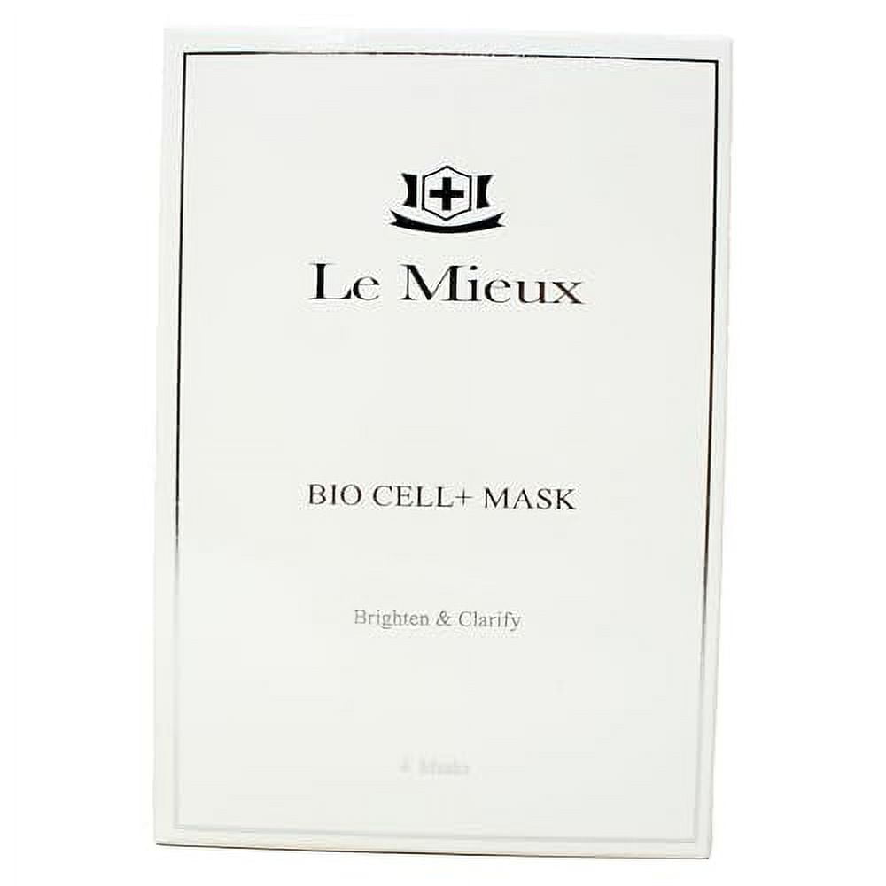 Le Mieux Bio Cell+ Mask - Marine Collagen & Peptide Brightening Serum Face Mask, Anti-Aging ...