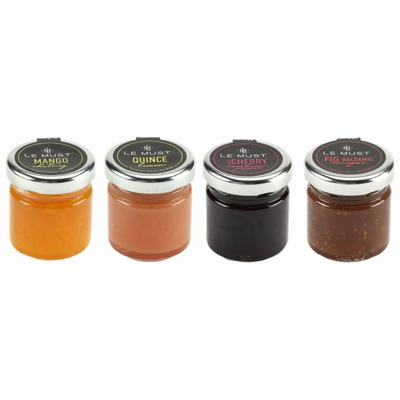 Le Must Premium Chutney BDF32 Assortment Mini Jars, Mini Chutney Jars ...