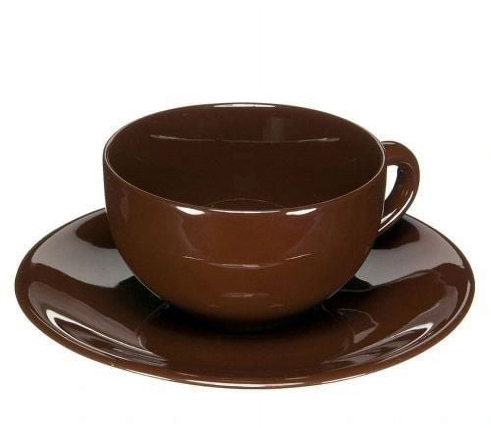 Le Palais Tea Cups (Brown - Le Palais Tea Cup) - Walmart.com