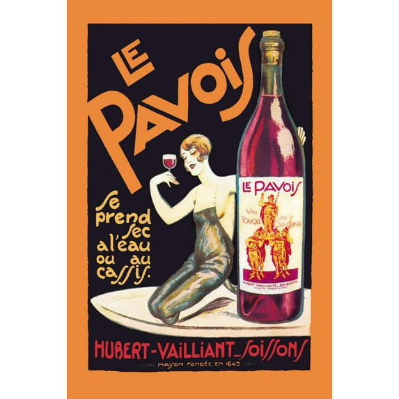 Art.com Le Pavois Art Print, 12" x 18" - Walmart.com