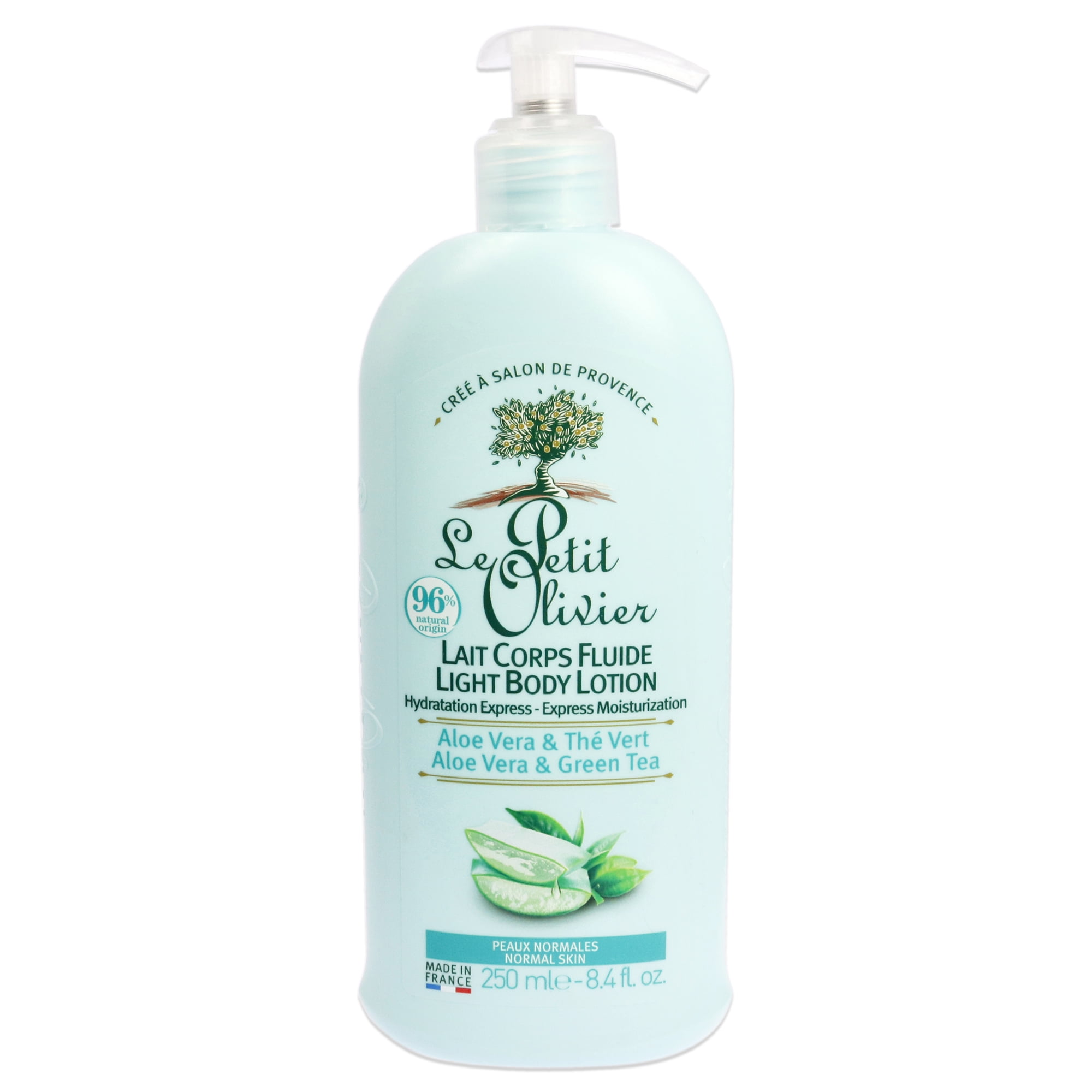 Le Petit Olivier Light body Lotion - Aloe Vera and Green Tea , 8.4 oz ...