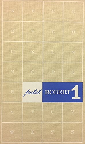 Pre-Owned Le Petit Robert: 1: Dictionnaire Alphabetique Et Analogique ...