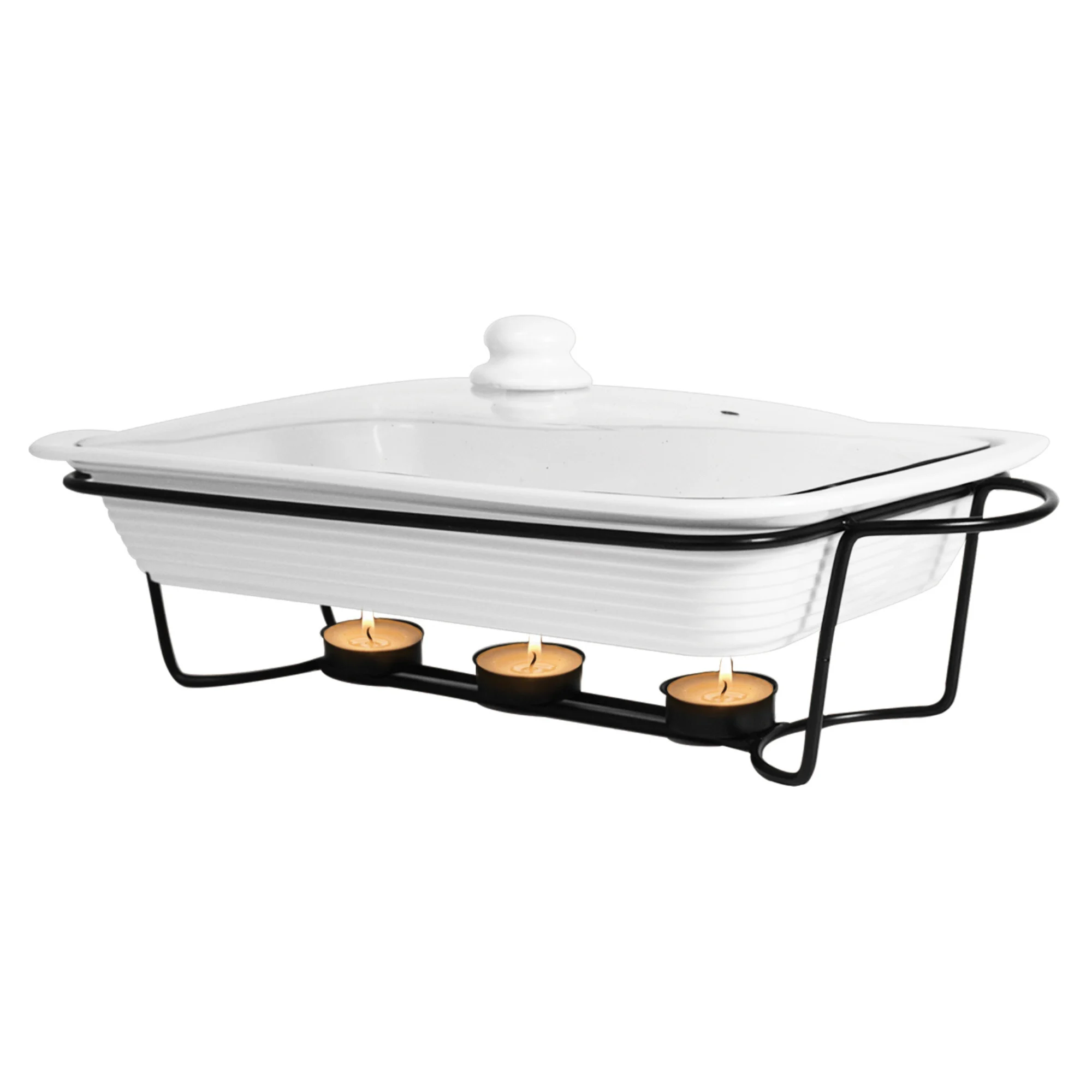 Le Regalo 3 Piece Bake and Serve Food Warmer Set - Walmart.com