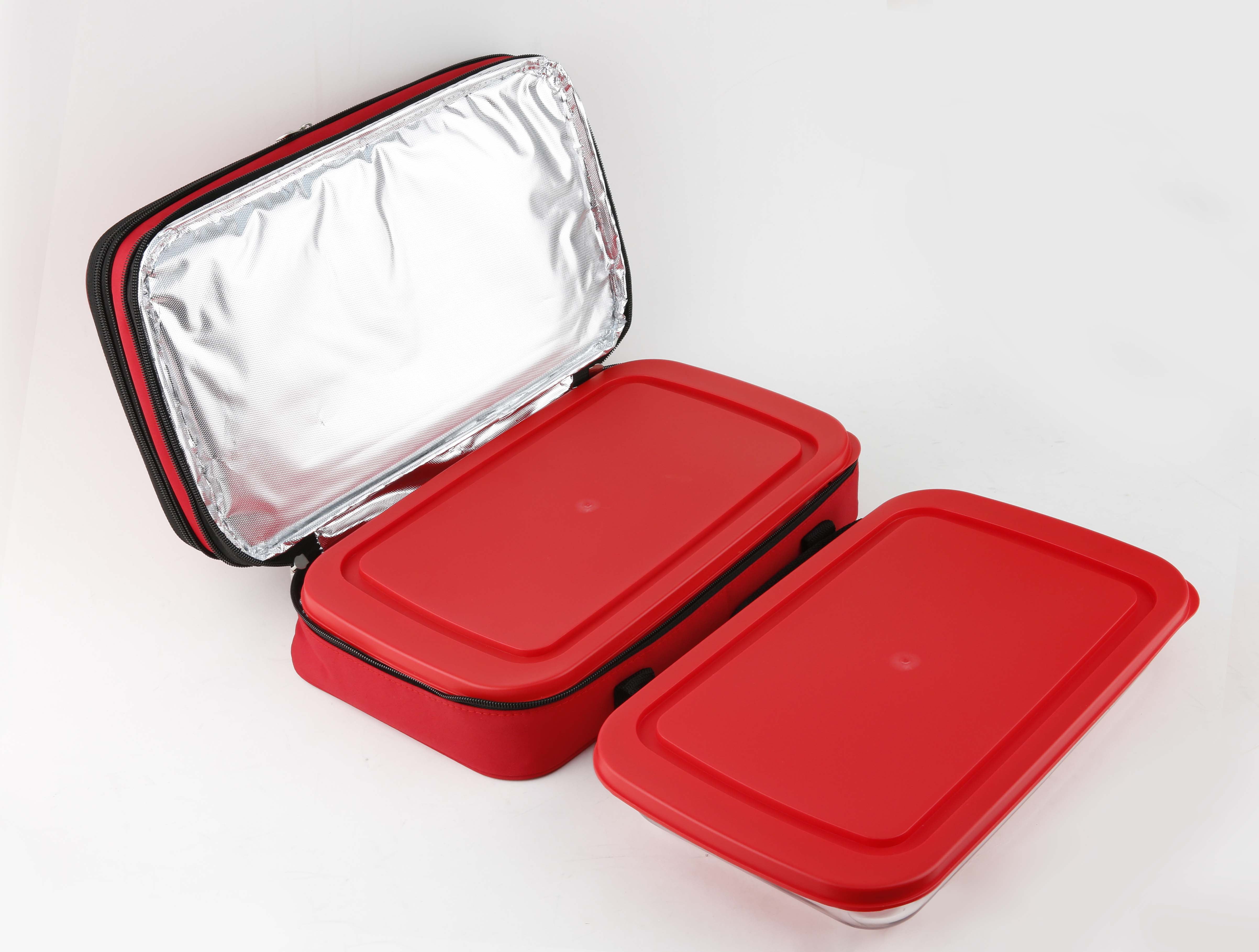 Le Regalo 5 Piece Bake & Take Set - 2 Casseroles with lids, Dual ...