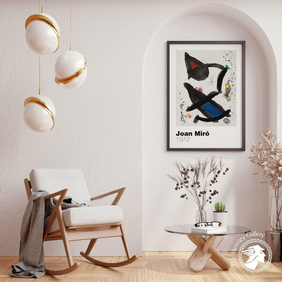 Le Roi David Poster, Surrealism Wall Art, Modern Abstract Poster ...