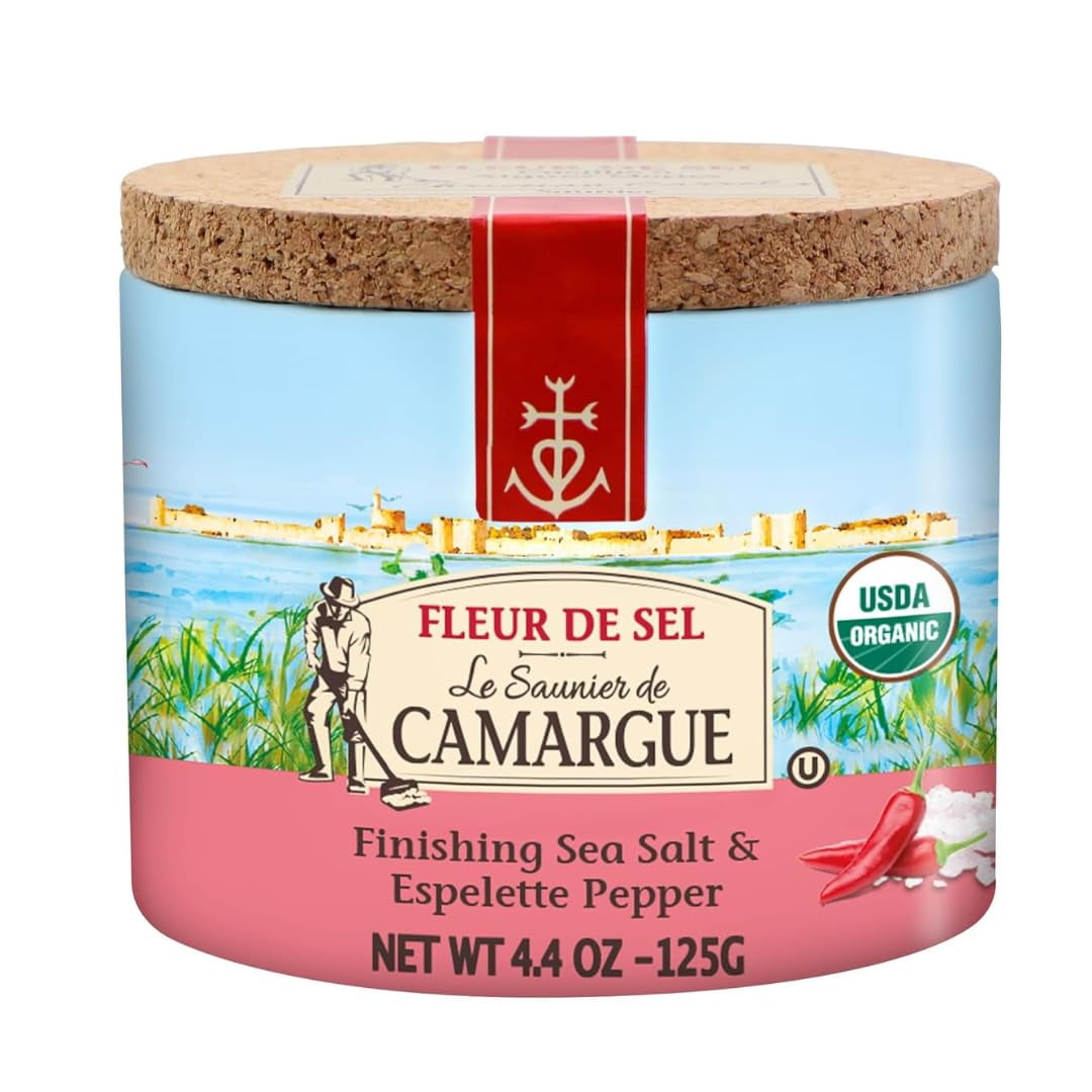 Le Saunier de Camargue Fleur MDA05 de Sel with Chili - French Sea Salt ...