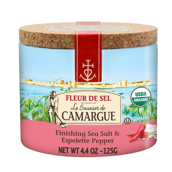 Le Saunier de Camargue Fleur MDA05 de Sel with Chili - French Sea Salt ...