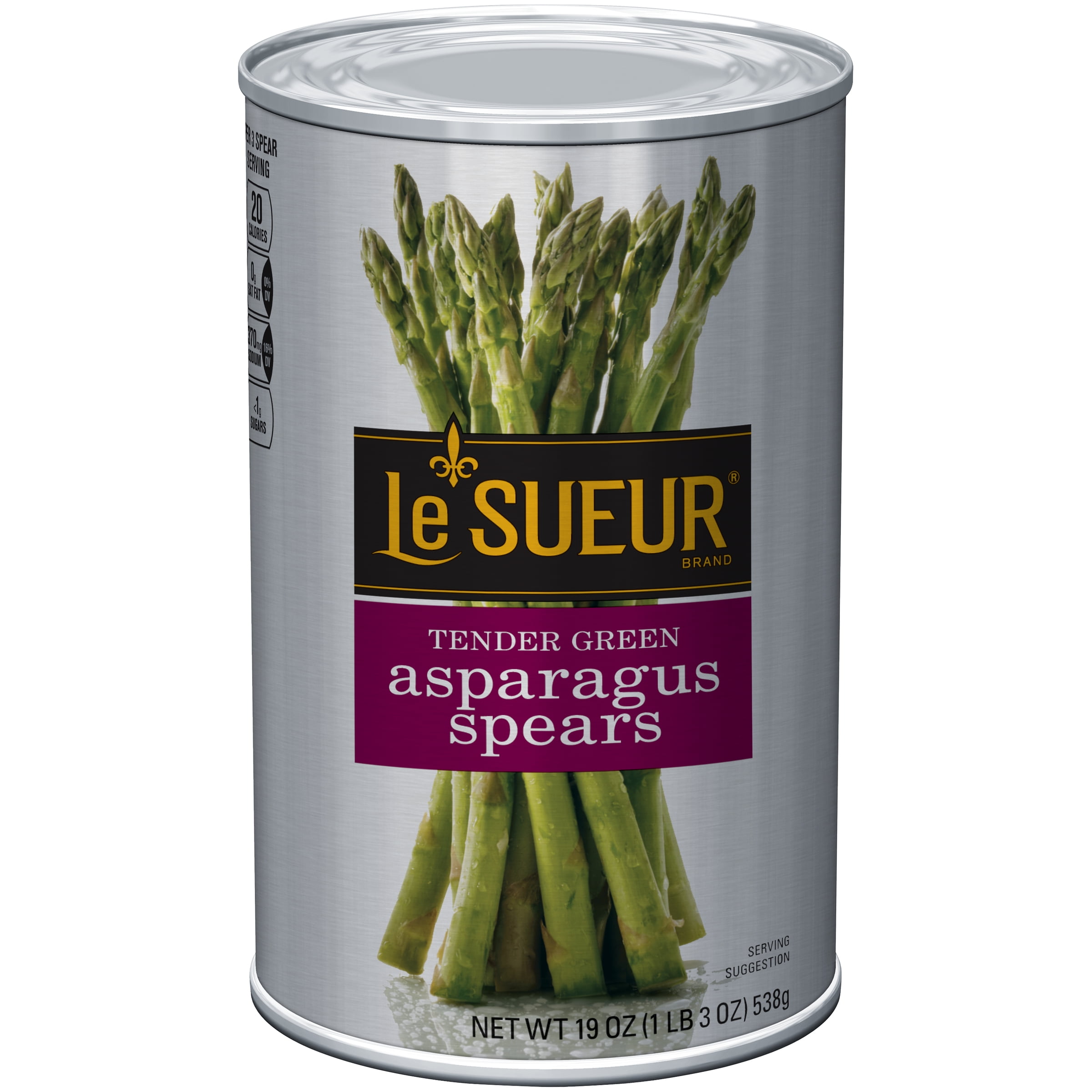 Le Sueur Asparagus, Gluten free, 19 oz, Can - Walmart.com