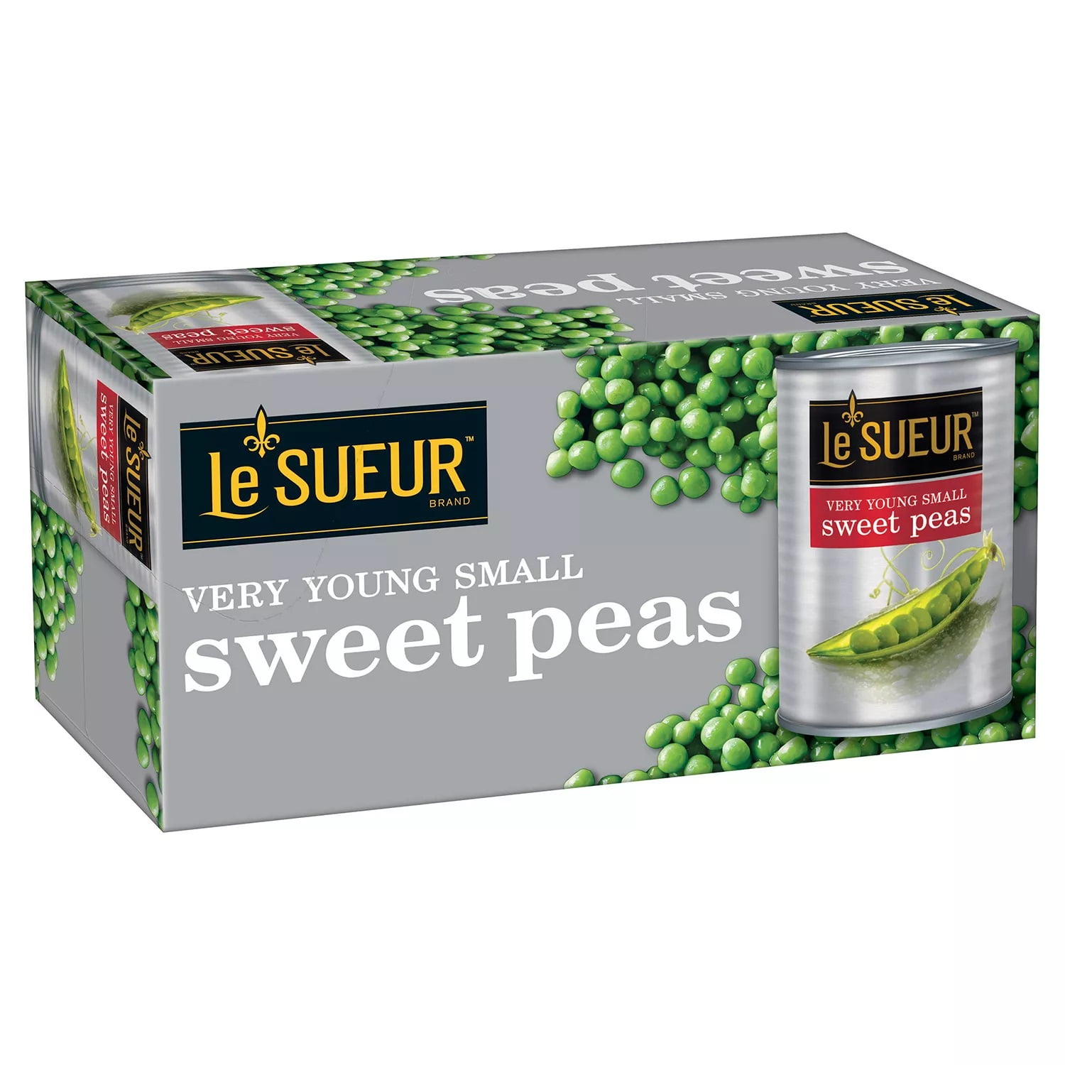 Le Sueur, Very Young Small Sweet Peas, 15 Ounce can., 8 count - Walmart.com