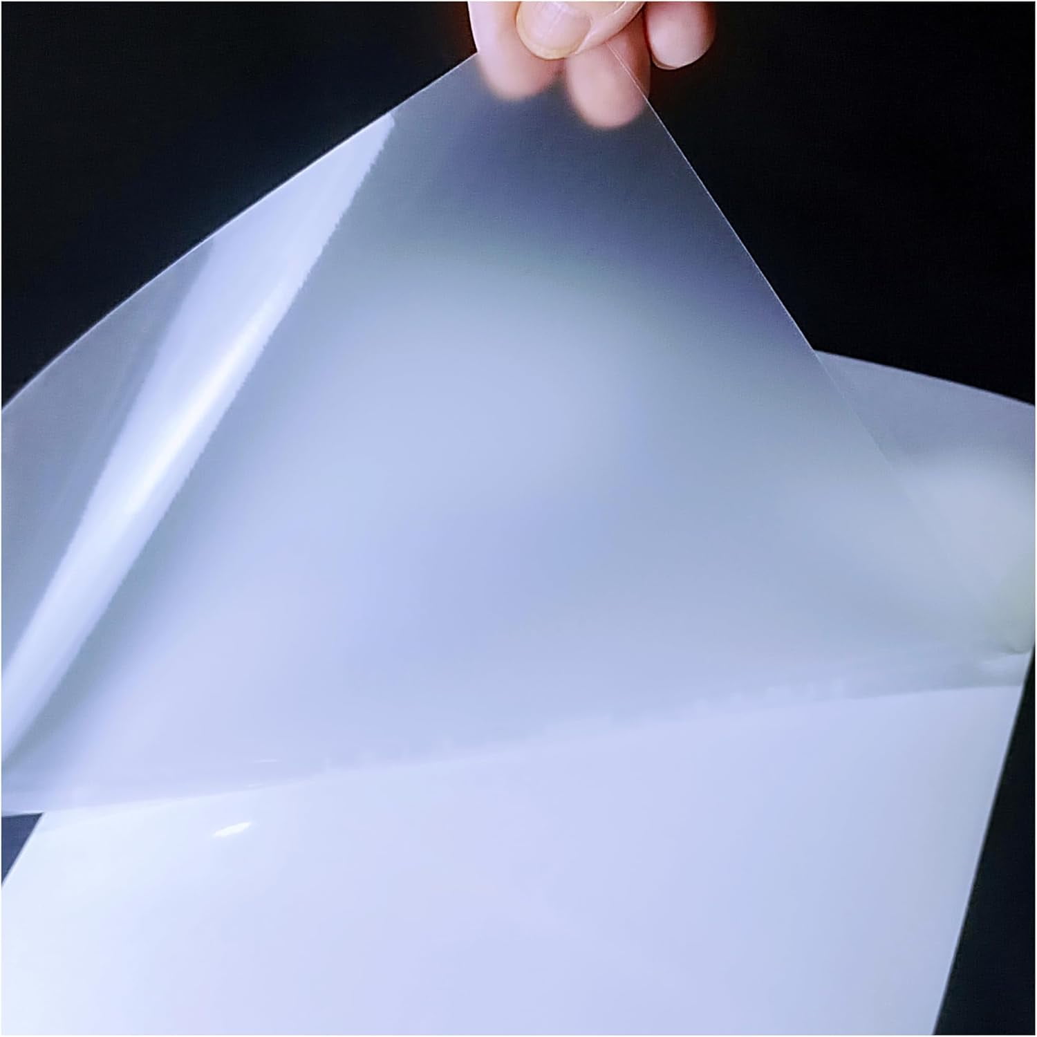 Le Vechtoo A4 Size Glossy Matte Laminating Film - Self-Adhesive, Semi ...