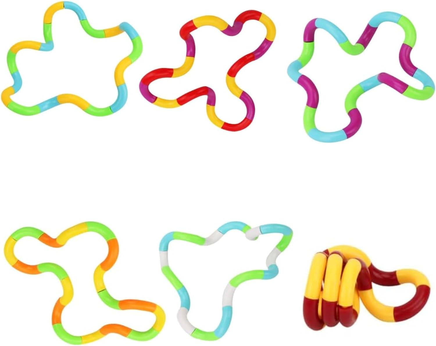 Le Vechtoo Anti-Anxiety Multicolored Fidget Toys, Brain Imagination ...