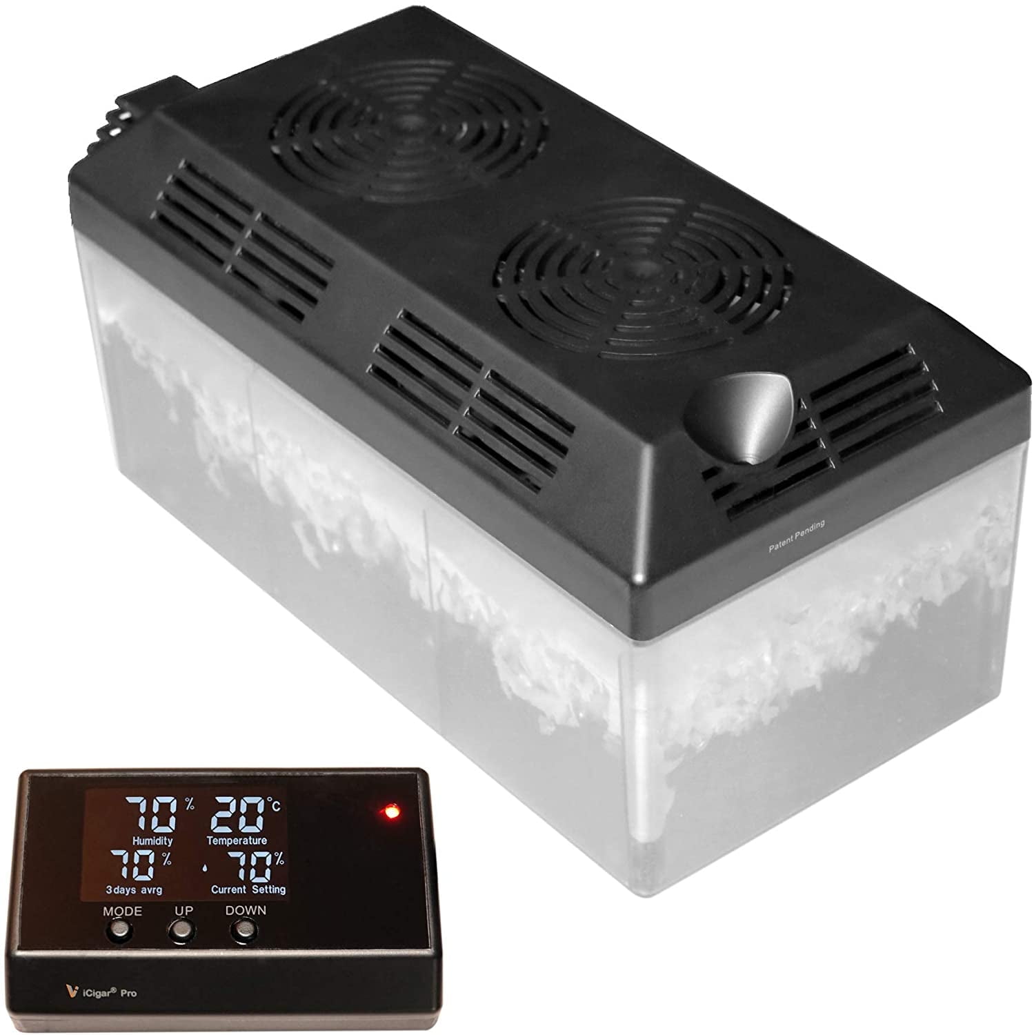 Le Veil Cigar Electronic iCigar Pro Humidifier System for Wooden ...