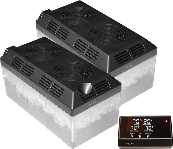 Le Veil iCigar Pro Electronic Cigar Humidifier System for Humidor ...